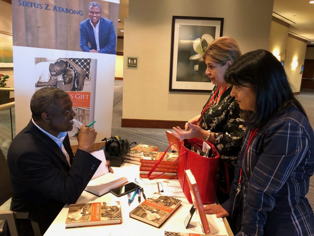 A very successful book-signing event in Houston, Texas. | Sixtus Atabong